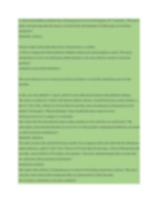 Acid-Base Balance: Exercises and Explanations | Exams Nursing | Docsity