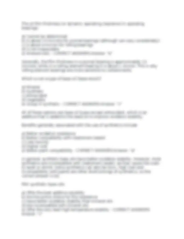 MLT & MLA Practice Exam: Machinery Lubrication and Maintenance | Exams ...