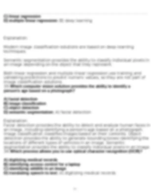 AI-900 MS Learn Practice Assessment with Detailed Solutions | Exams Artificial Intelligence ...