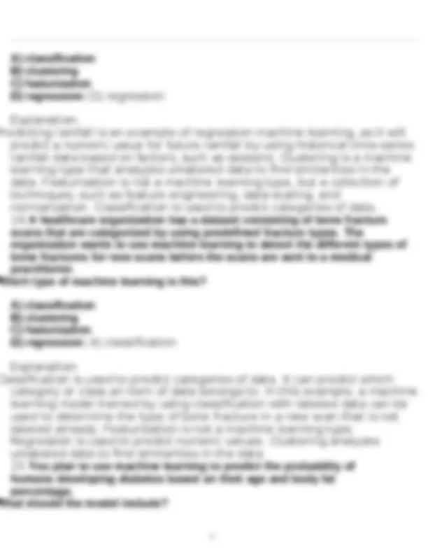 AI-900 MS Learn Practice Assessment with Detailed Solutions | Exams Artificial Intelligence ...