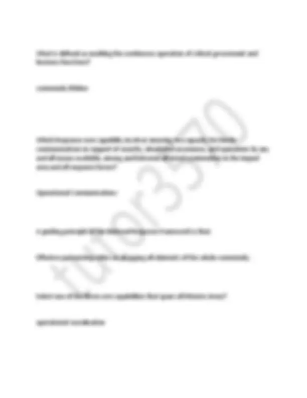 FEMA IS800D Exam: National Response Framework (NRF) - 100% Verified ...