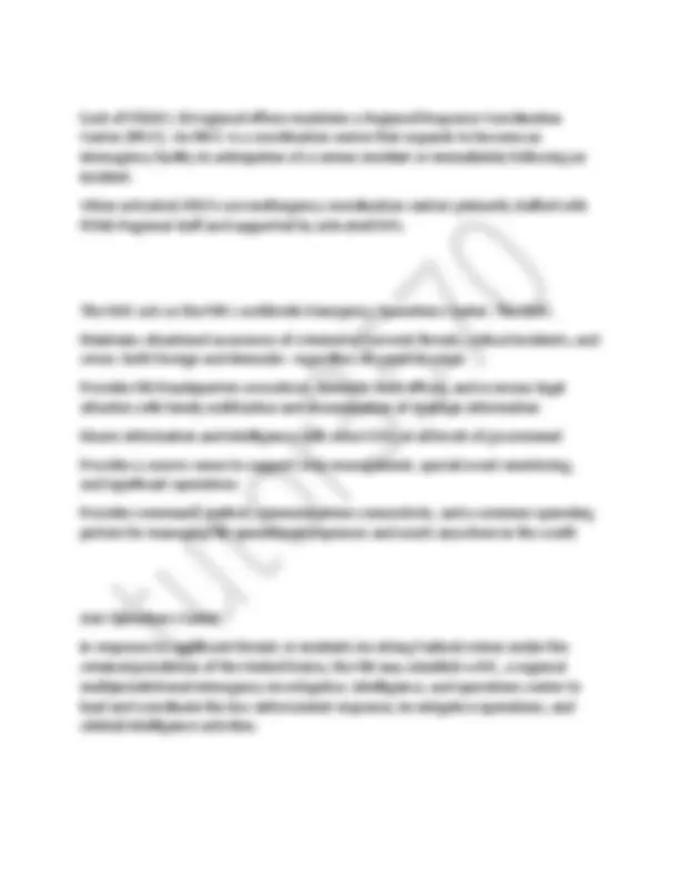 FEMA IS800D Exam: National Response Framework (NRF) - 100% Verified ...