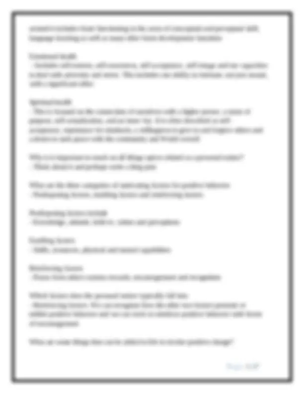 NFPT Exam Study Guide: Questions and Answers 2025 | Exams Nursing | Docsity