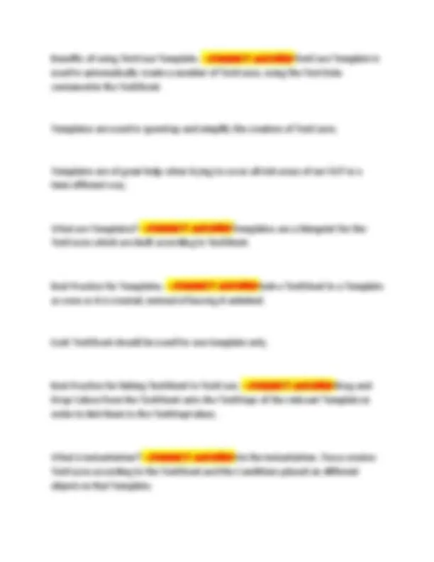 TOSCA TRICENTIS AS2 EXAM NEWEST 2025 WITH ACTUAL QUESTION AND CORRECT ...