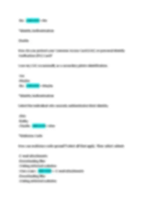 US Navy Cyber Awareness Challenge 2025: Multiple Choice Questions and ...