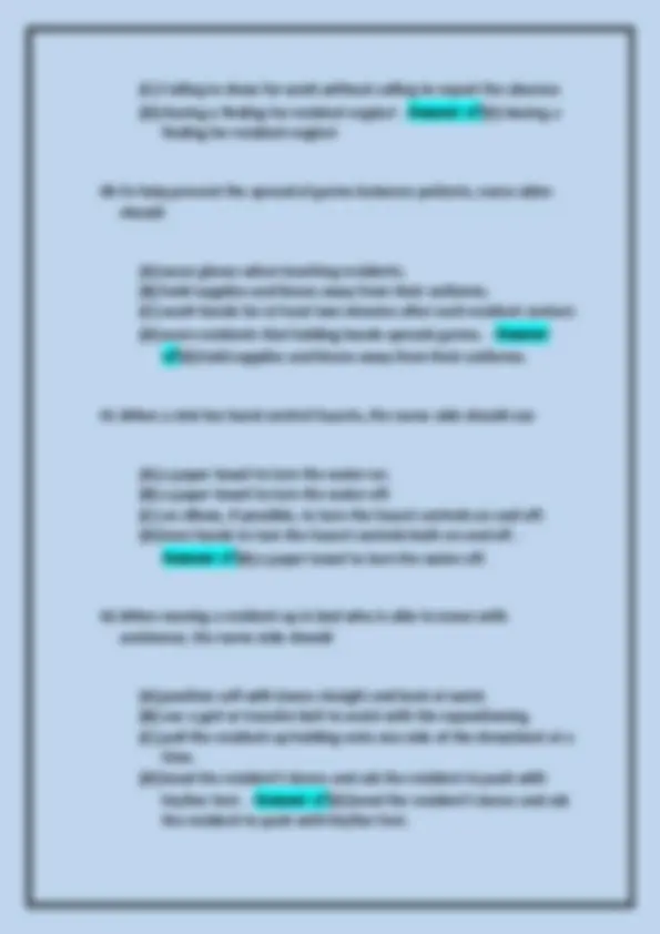 Prometric CAN 50 Questions with Multiple Answers Practice Test A+ ...