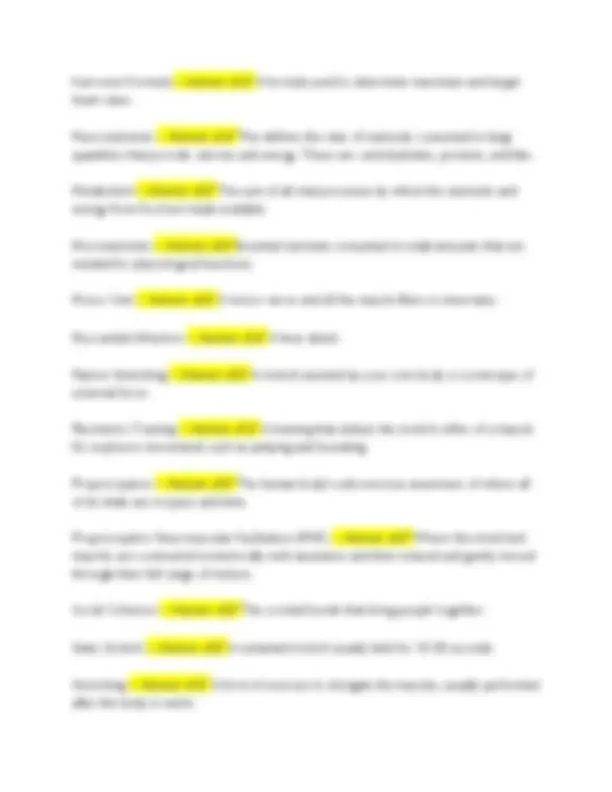 Group Fitness Certification Exam: Key Concepts and Answers | Exams ...