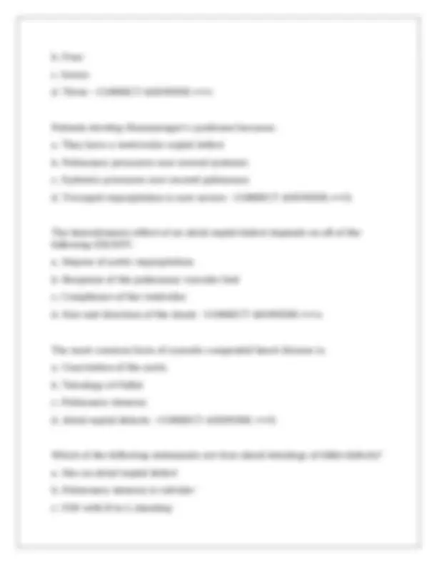 ARDMS Echo Practice Test: Multiple Choice Questions and Answers | Exams ...