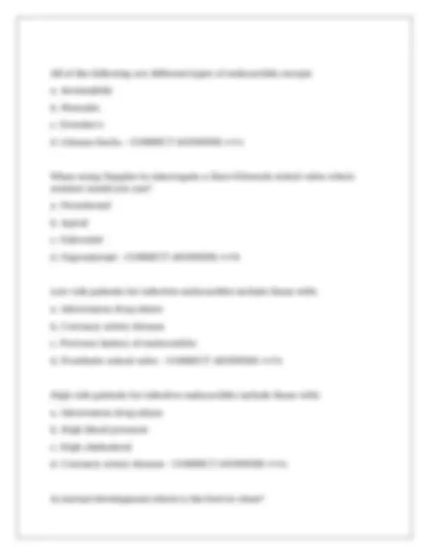 ARDMS Echo Practice Test: Multiple Choice Questions and Answers | Exams ...