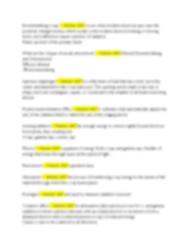 General X-Ray Machine Operator Exam Study Guide: Questions with ...