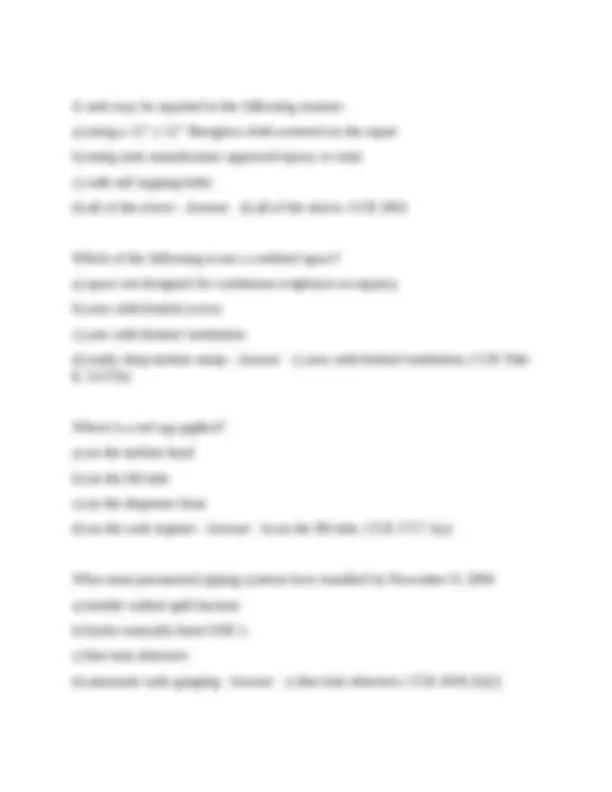 Underground Storage Tank (UST) Inspector Exam Questions and Answers ...