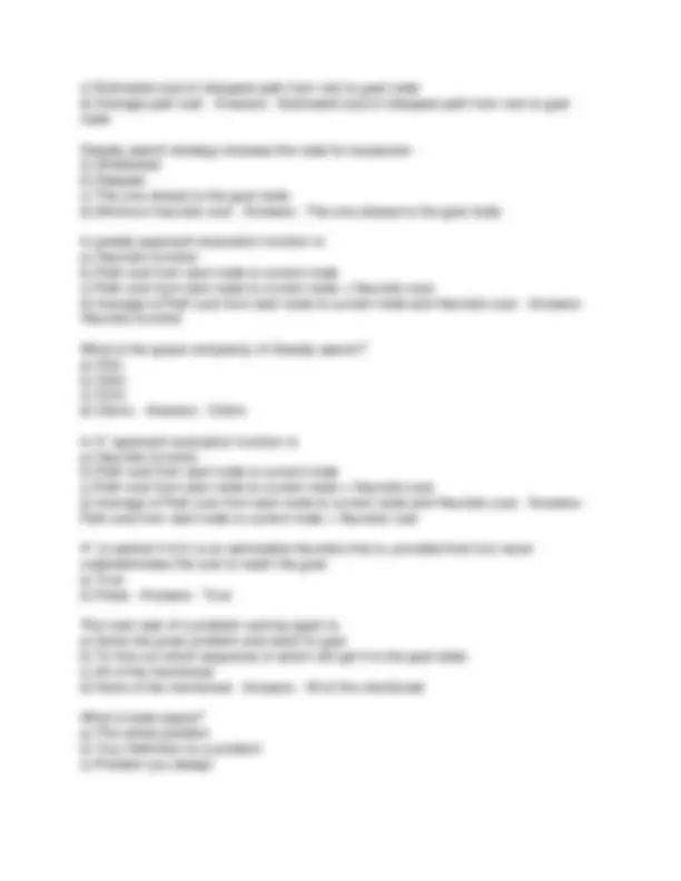 Artificial Intelligence (AI) Test Questions and Answers | Exams Social ...
