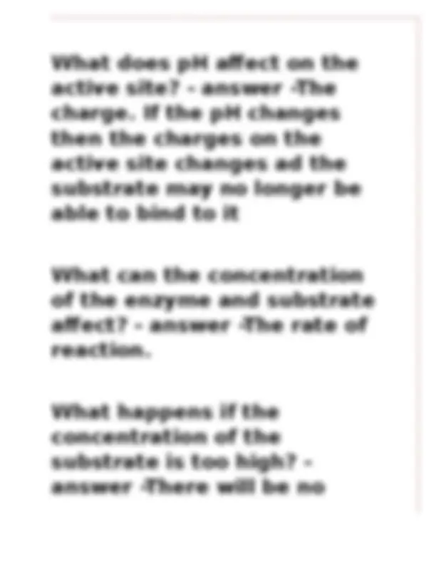 Btec Applied Science Unit 3: Exam Preparation - Key Concepts and ...