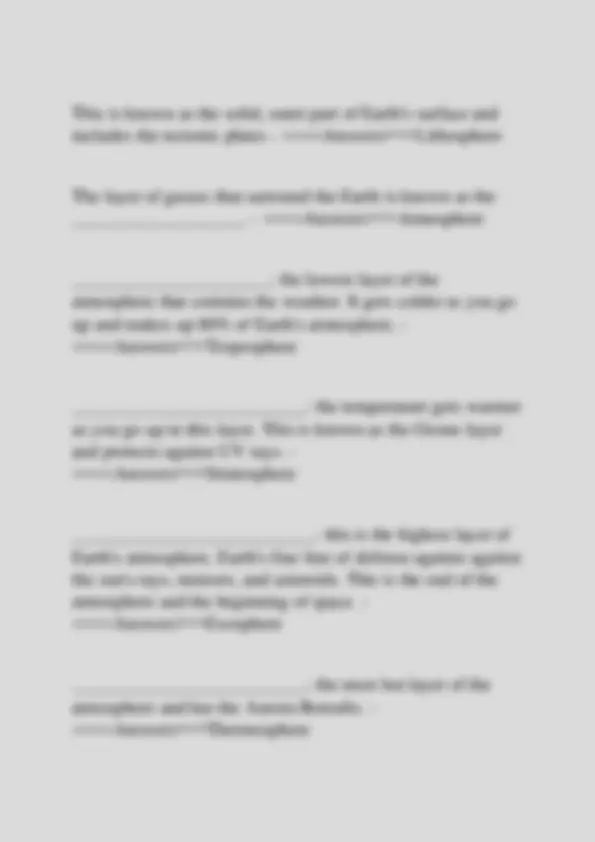 Praxis Science 5905 Study Guide: Questions and Answers | Exams Science ...