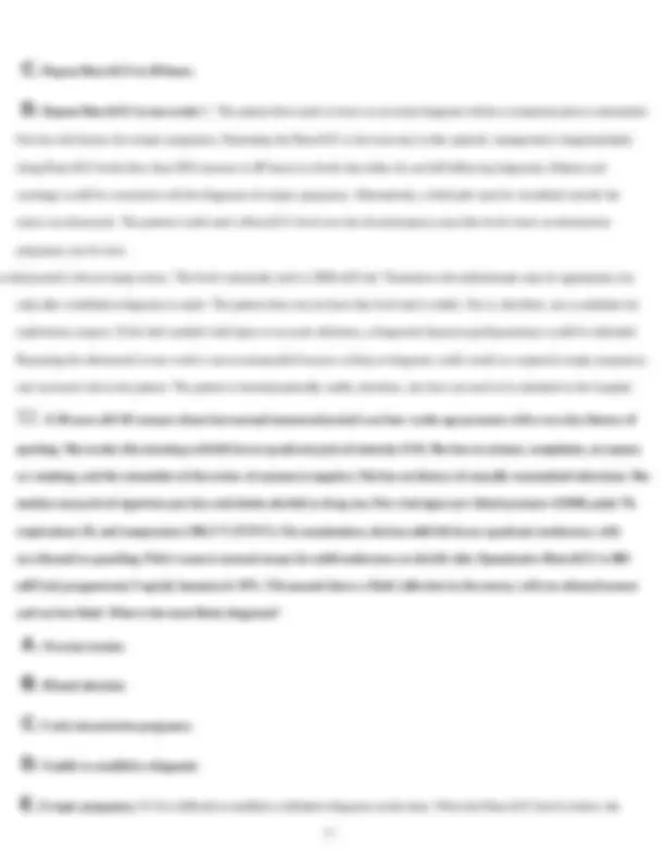 OB/GYN APGO Questions with Correctly Solved Complete Solutions | Exams ...