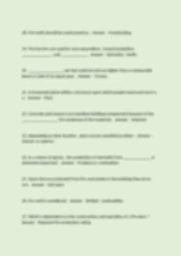 NFPA 1031 - Fire Inspector 1 Exam Preparation: Questions and Answers ...