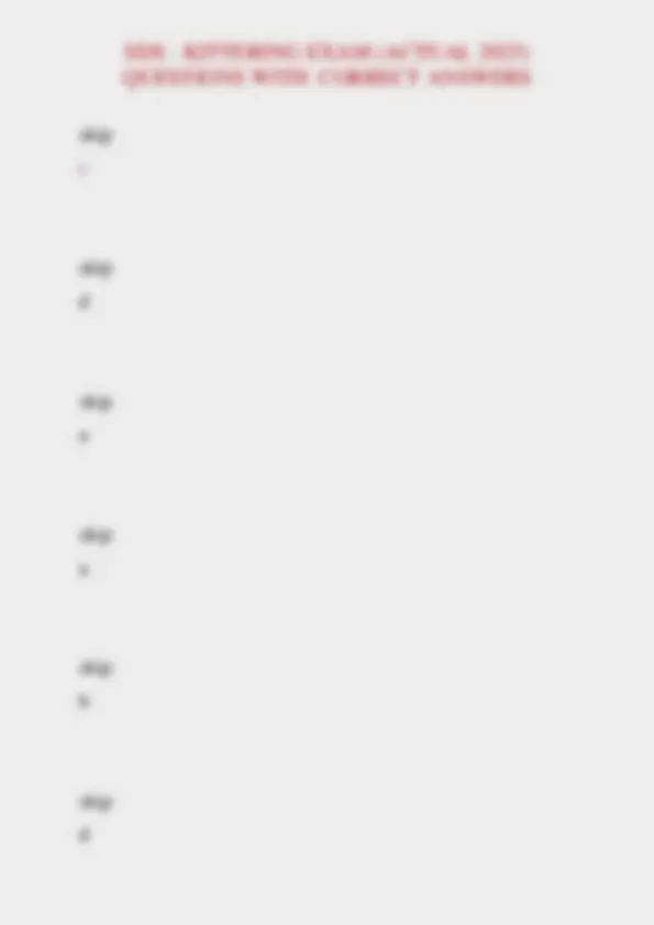 Sleep Study Exam Questions and Answers: A Comprehensive Guide for ...