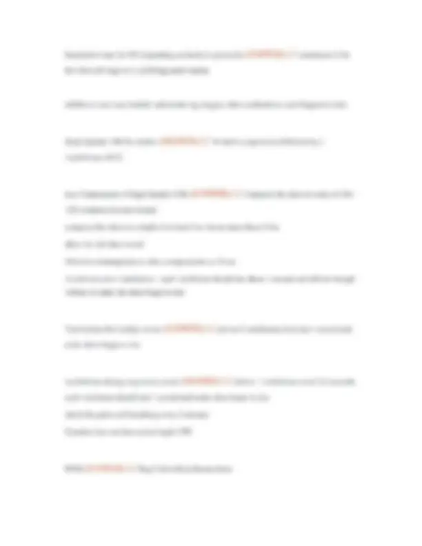 BLS American Red Cross Test 2 with Questions and Answers | Exams Health ...