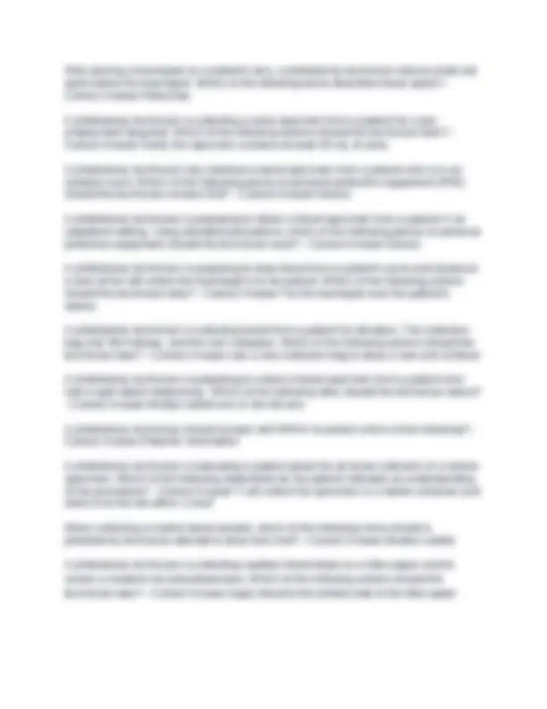 CPT Certified Phlebotomy Technician Final Exam With Correct Questions ...