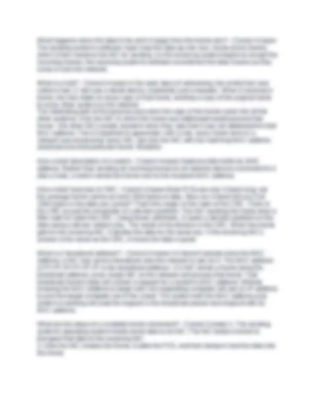 Network+ Certification Exam Preparation: OSI Model, MAC Addressing, and ...