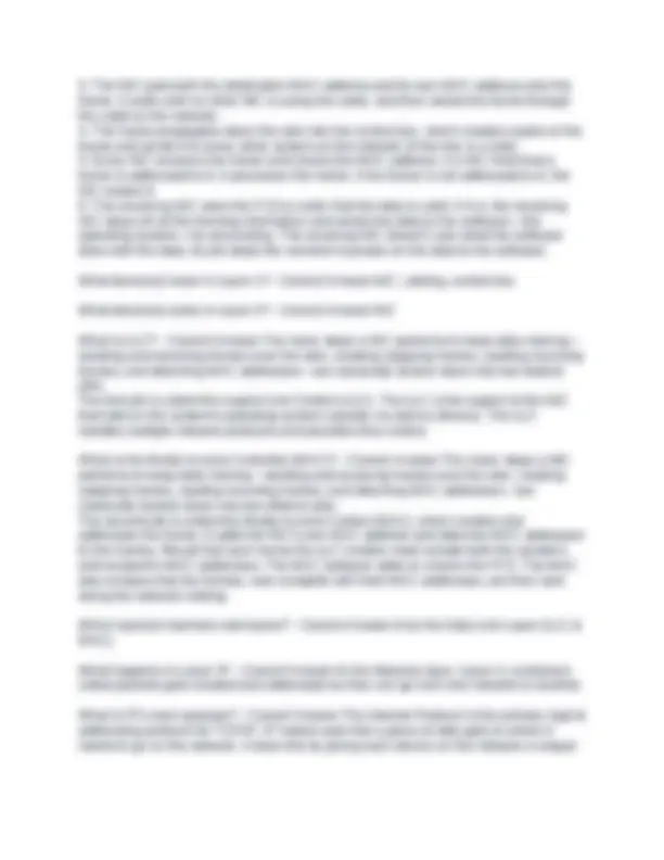 Network+ Certification Exam Preparation: OSI Model, MAC Addressing, and ...