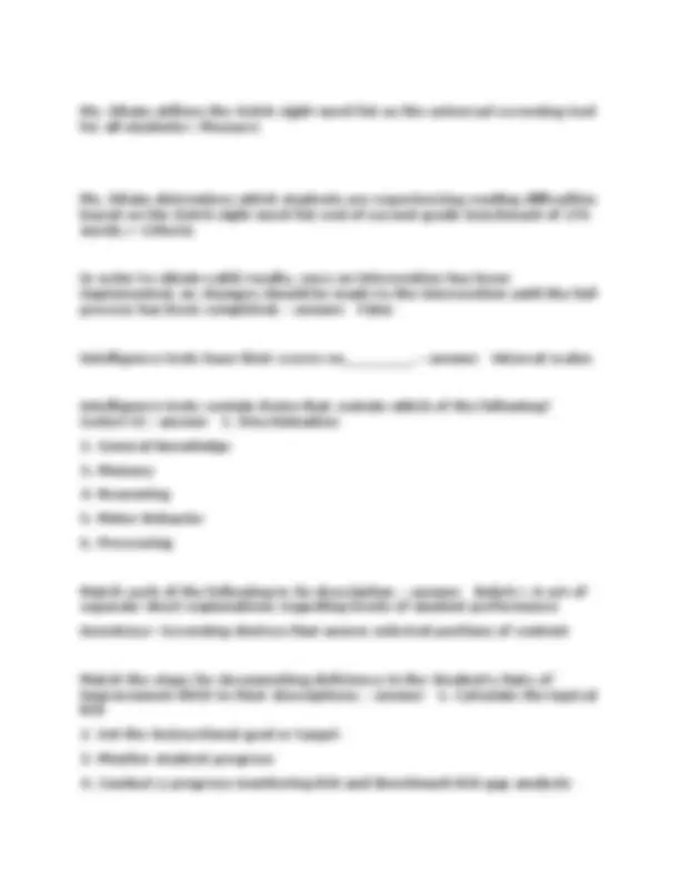 OA Assessment D230 with complete verified solutions 2 | Exams Biology ...