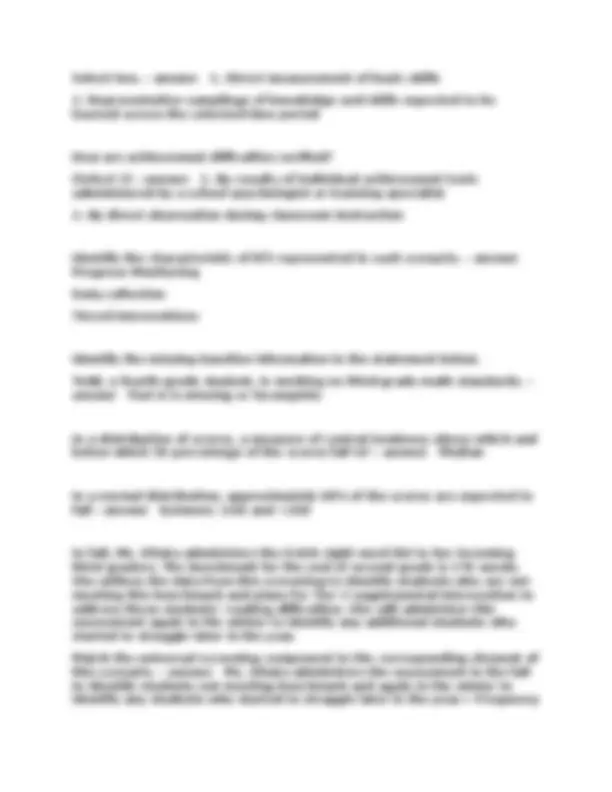 OA Assessment D230 with complete verified solutions 2 | Exams Biology ...