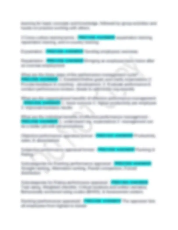 Training and Development: Questions and Answers for 2025 | Exams ...