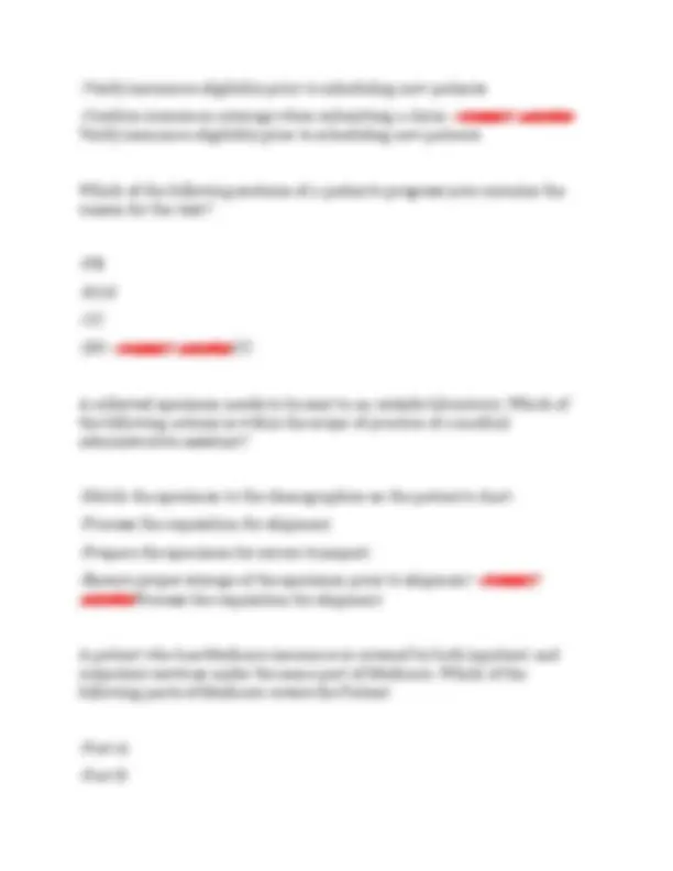 CMAA Practice Exam: Multiple Choice Questions and Answers | Exams ...