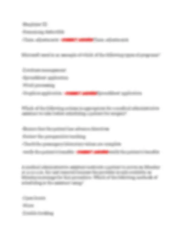CMAA Practice Exam: Multiple Choice Questions and Answers | Exams ...