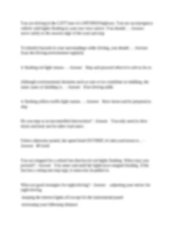 ICBC Knowledge test questions with correct answers | Exams Law | Docsity