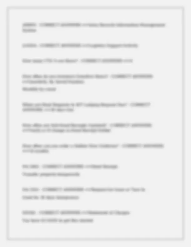 92Y Supply - Cheat Sheet | Cheat Sheet Supply Management | Docsity