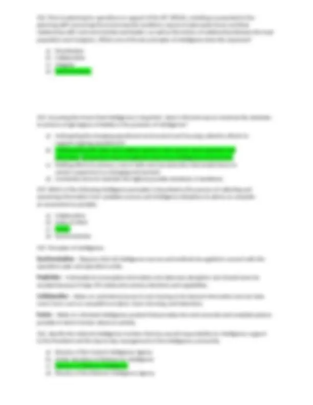 Military Leadership & Operations Exam: Multiple Choice Questions ...