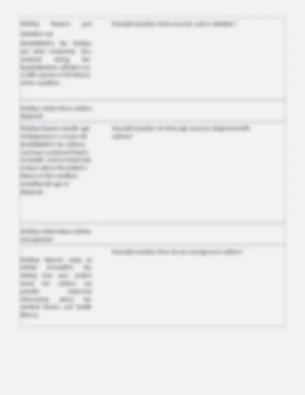 Shadow Health - Tina Jones, Health History / All-In-One Comprehensive ...