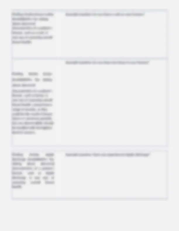 Shadow Health - Tina Jones, Health History / All-In-One Comprehensive ...