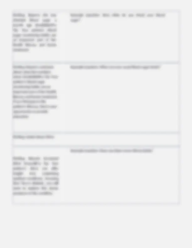 Shadow Health - Tina Jones, Health History / All-In-One Comprehensive ...
