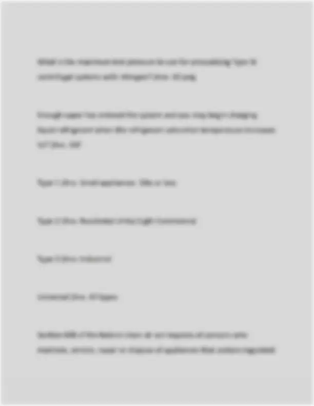 SkillCat EPA 608 Certification Exam Review: Questions & Answers: Latest ...