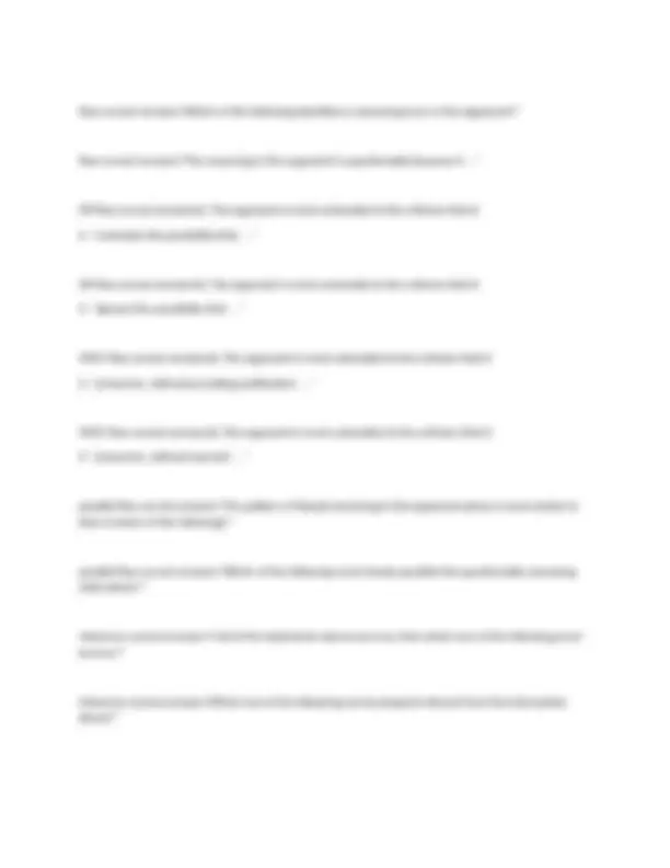 LSAT Logical Reasoning: Question Stems and Correct Answer Types | Exams ...