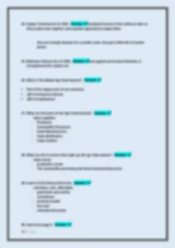 AGEC 101 Exam 1: Agricultural Economics Principles (Chapters 1-4 ...
