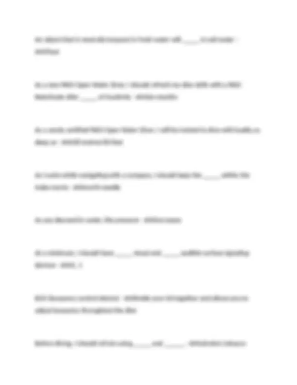 PADI Open Water Diver Final Exam 2025: Questions and Answers | Exams ...