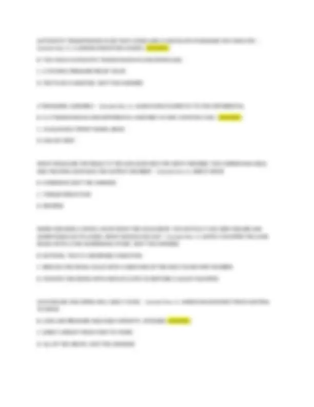 Automatic Transmissions Michigan Mechanic Test Questions and Solutions ...
