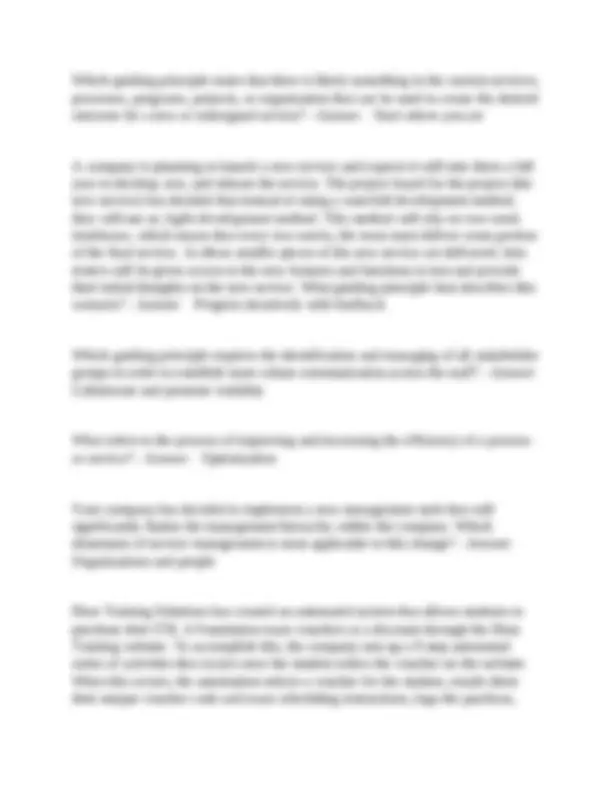 ITIL® 4 Foundation Practice Exam #4: Questions and Answers | Exams ...