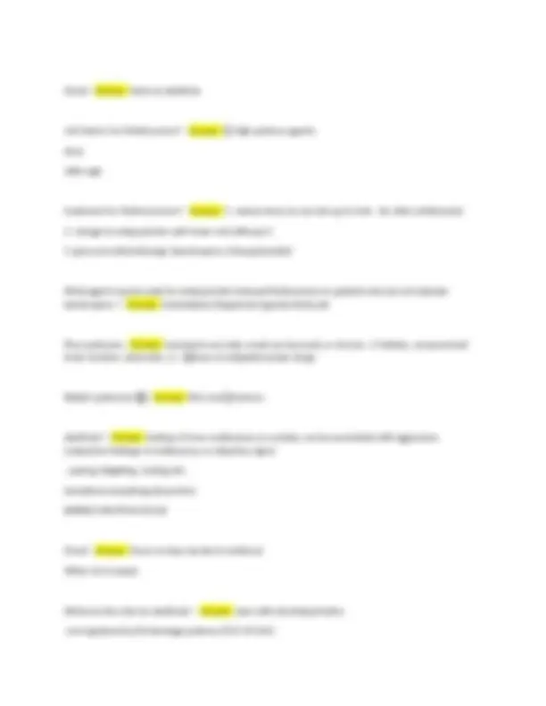 EPS & Tardive Dyskinesia Exam Questions with Correct Solutions | Exams ...