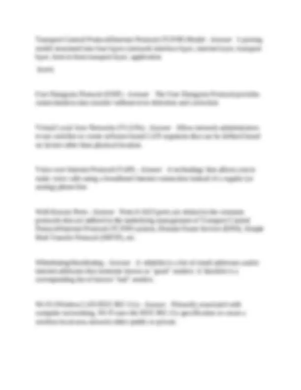 Cissp Domain 4 Communication And Network Security Questions And Answers Exams Cybercrime