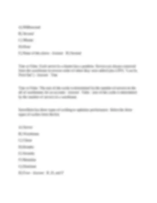 Snowflake Certification Questions and Answers | Exams Computer Science | Docsity