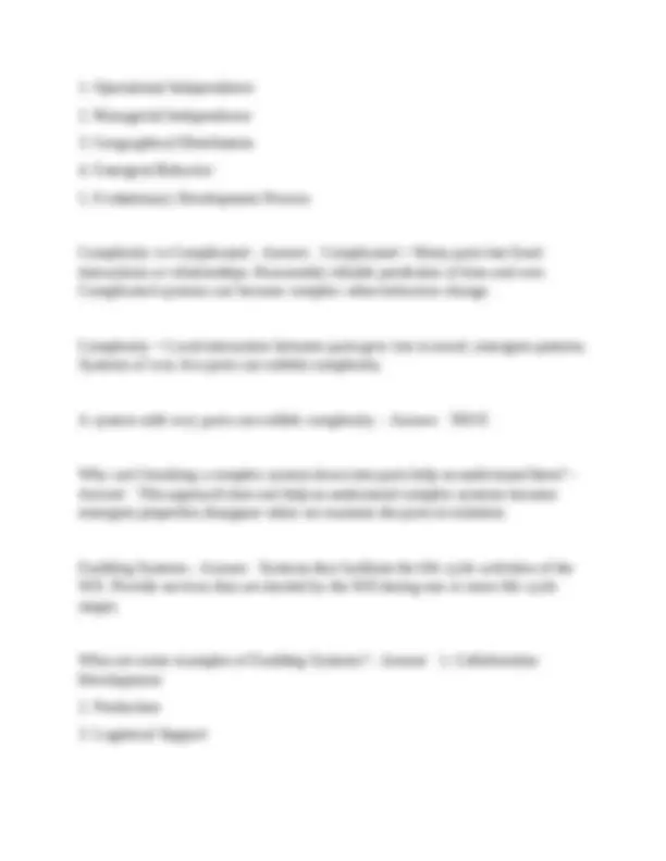 INCOSE Systems Engineering ASEP Questions and Answers | Exams ...