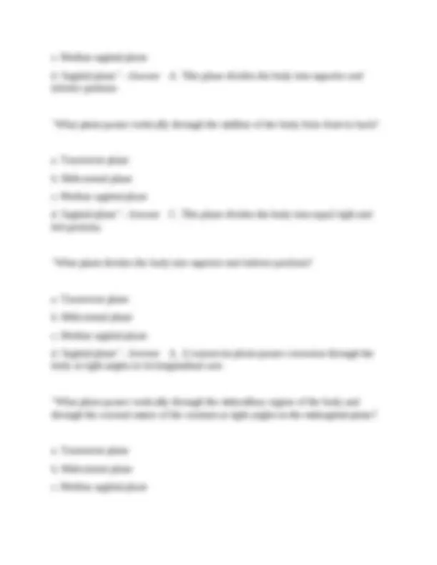 Mosby Review: Procedures, Body Types, Radiography | Exams Nursing | Docsity