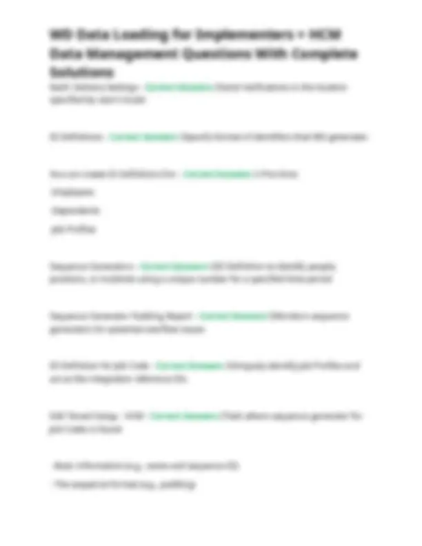 Workday Data Loading for Implementers + HCM Data Management: Questions ...