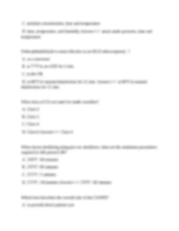 SPD Final Exam Questions and Answers: Sterile Processing Department ...