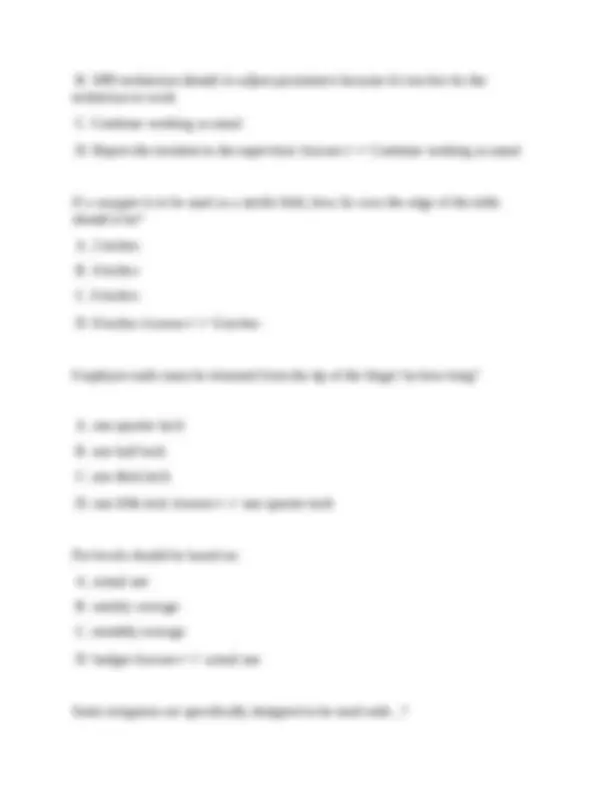SPD Final Exam Questions and Answers: Sterile Processing Department ...